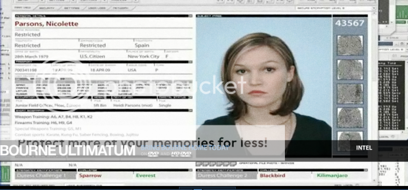 Couples - Jason Bourne & Nicky Parsons (The Bourne Movies) #7: Because ...